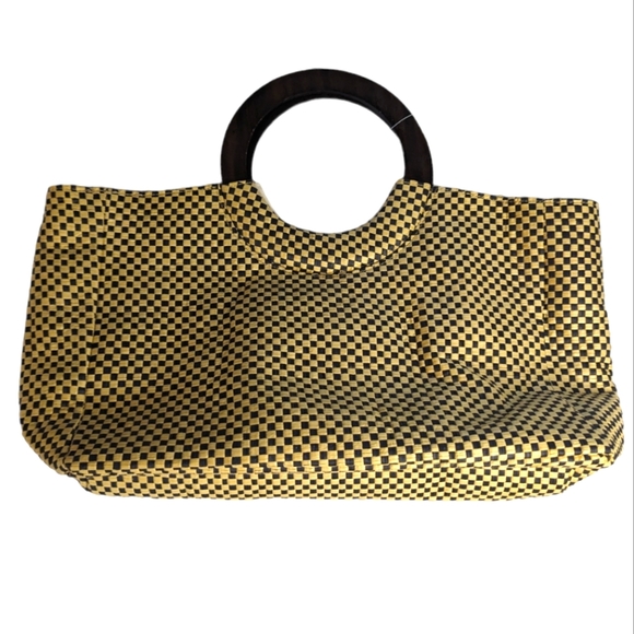 Lulu Dharma | Bags | Lulu Dharma Bags Lulu Dharma Woven Palm Beach Tote ...